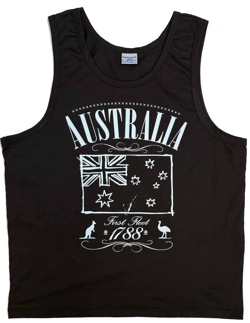 227 Printed - Adult Singlets | Australia's Page & AMC