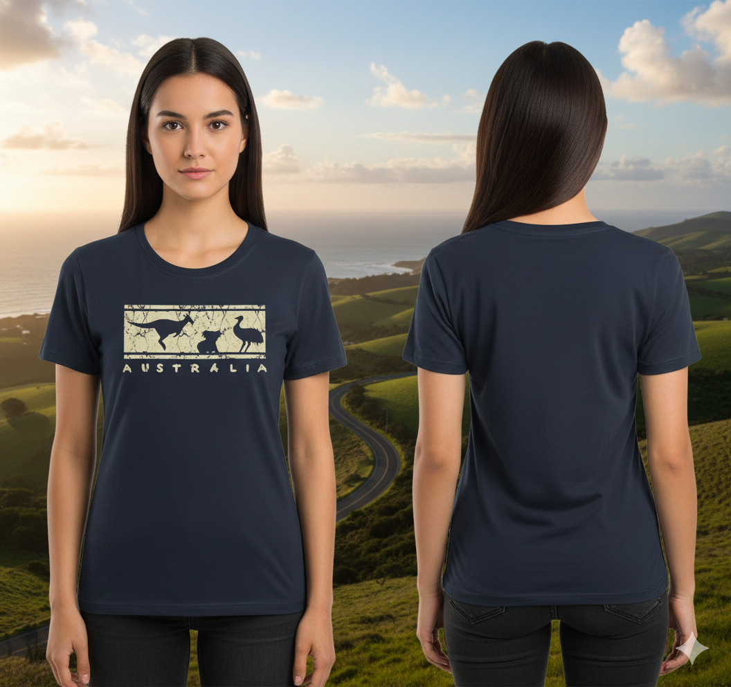 AEL 3 Animal Line - Ladies T-Shirt | Australia's Page & AMC